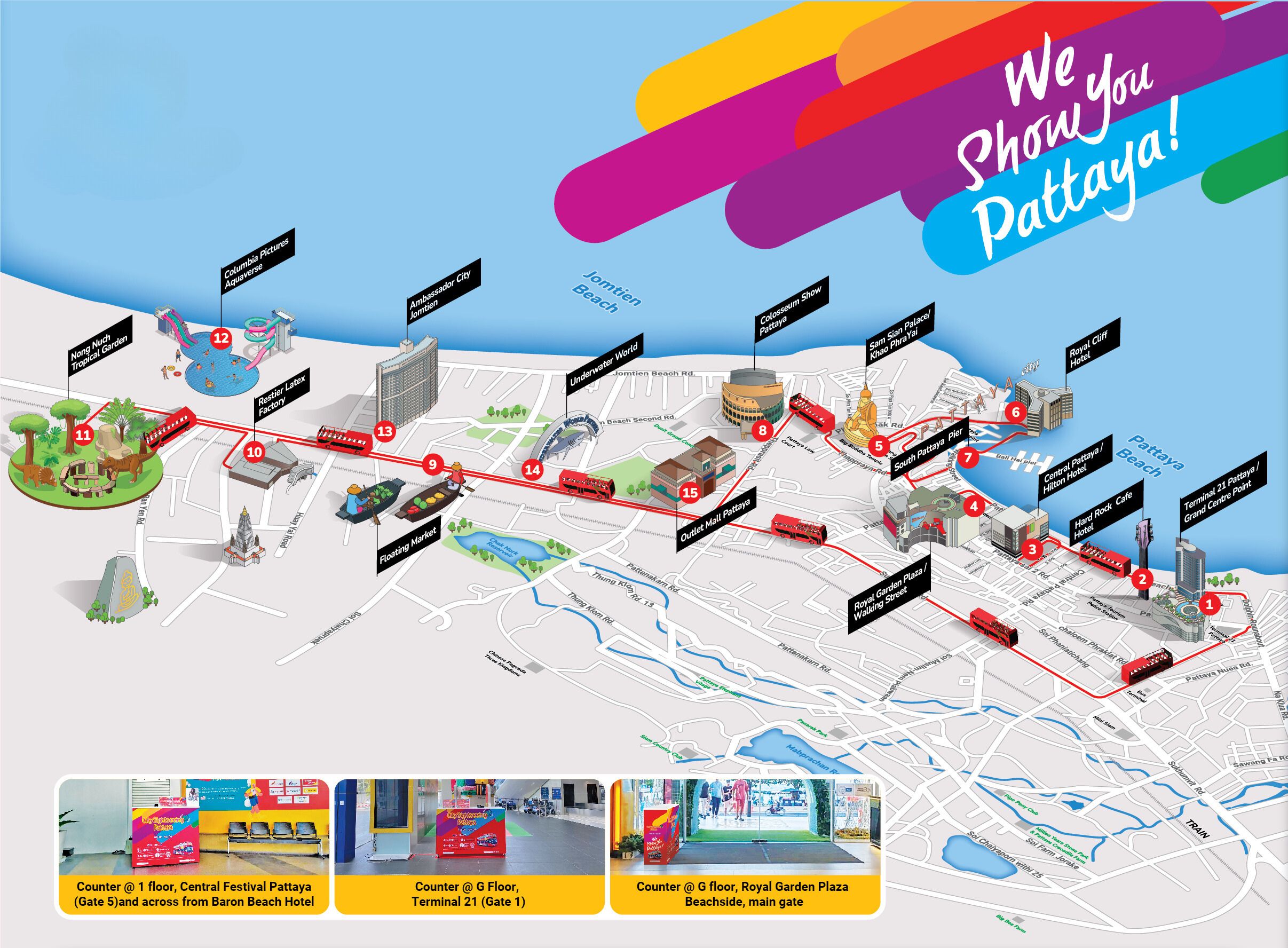 Buy ticket for Elephant Hop-on Hop-off Bus Tour in Pattaya ...